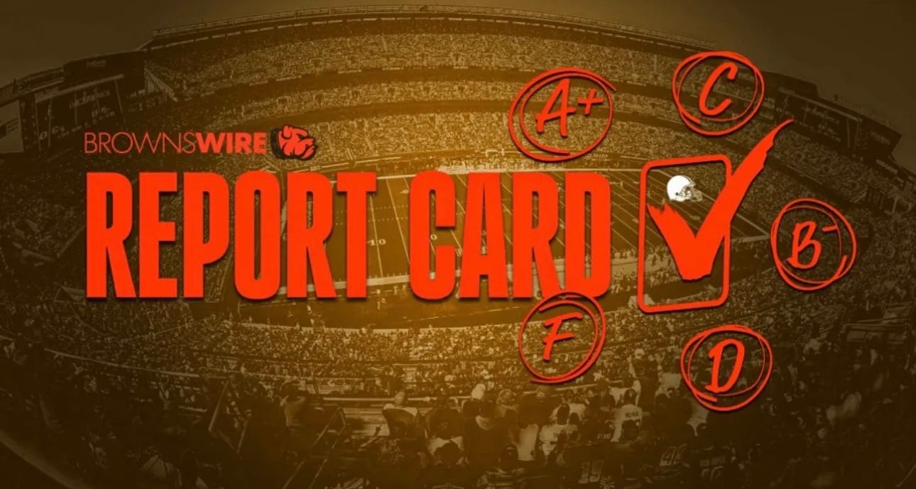 Browns Report Card: Grading the position groups vs. the Carolina Panthers