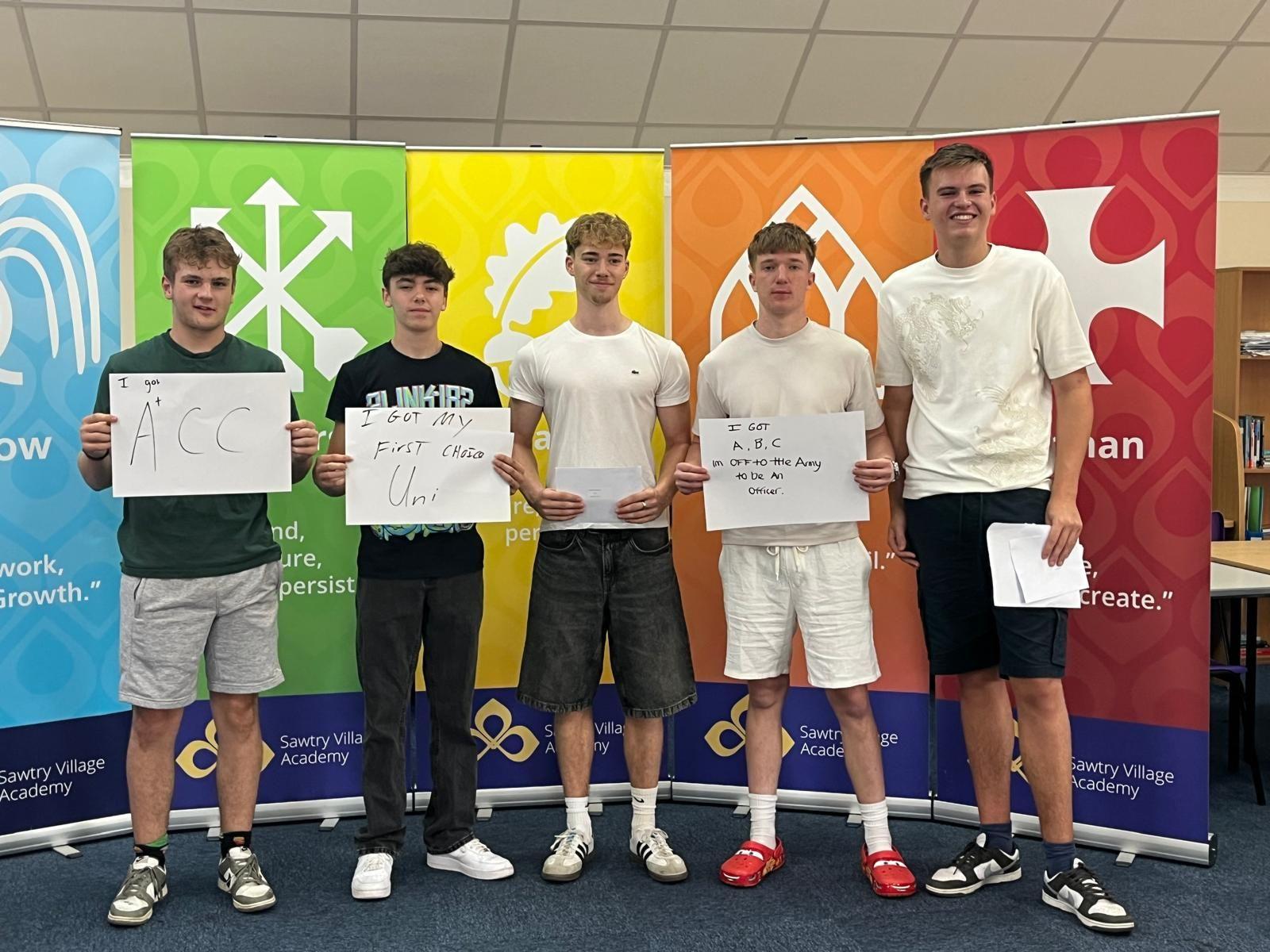 Sixth Form students at Sawtry Village Academy perform exceptionally in ...