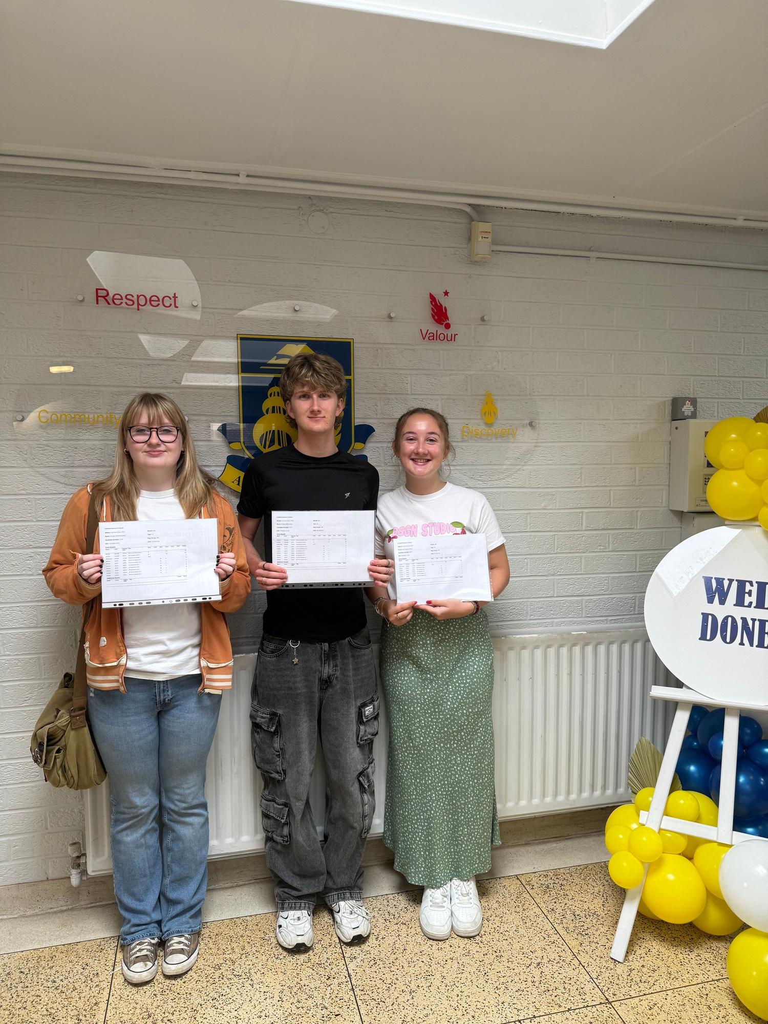 Larne High School celebrates outstanding A Level results