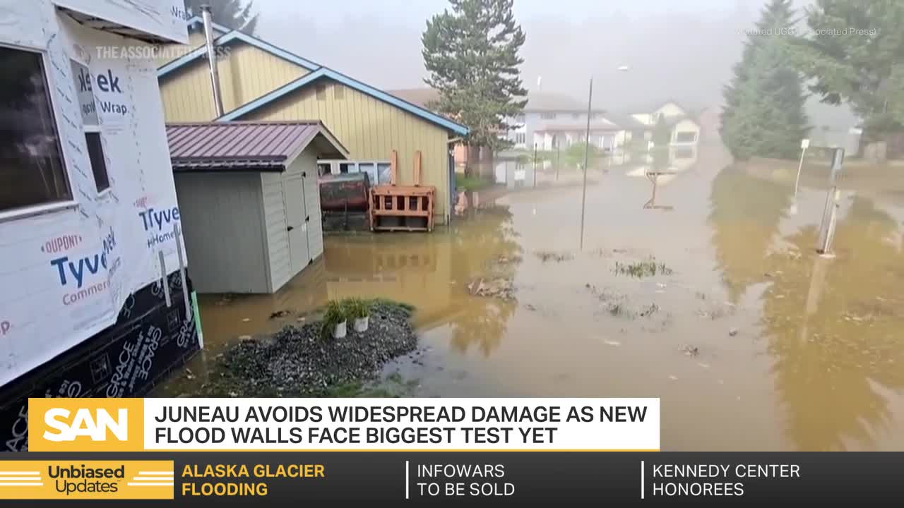 Juneau avoids widespread damage as new flood walls face glacier outburst