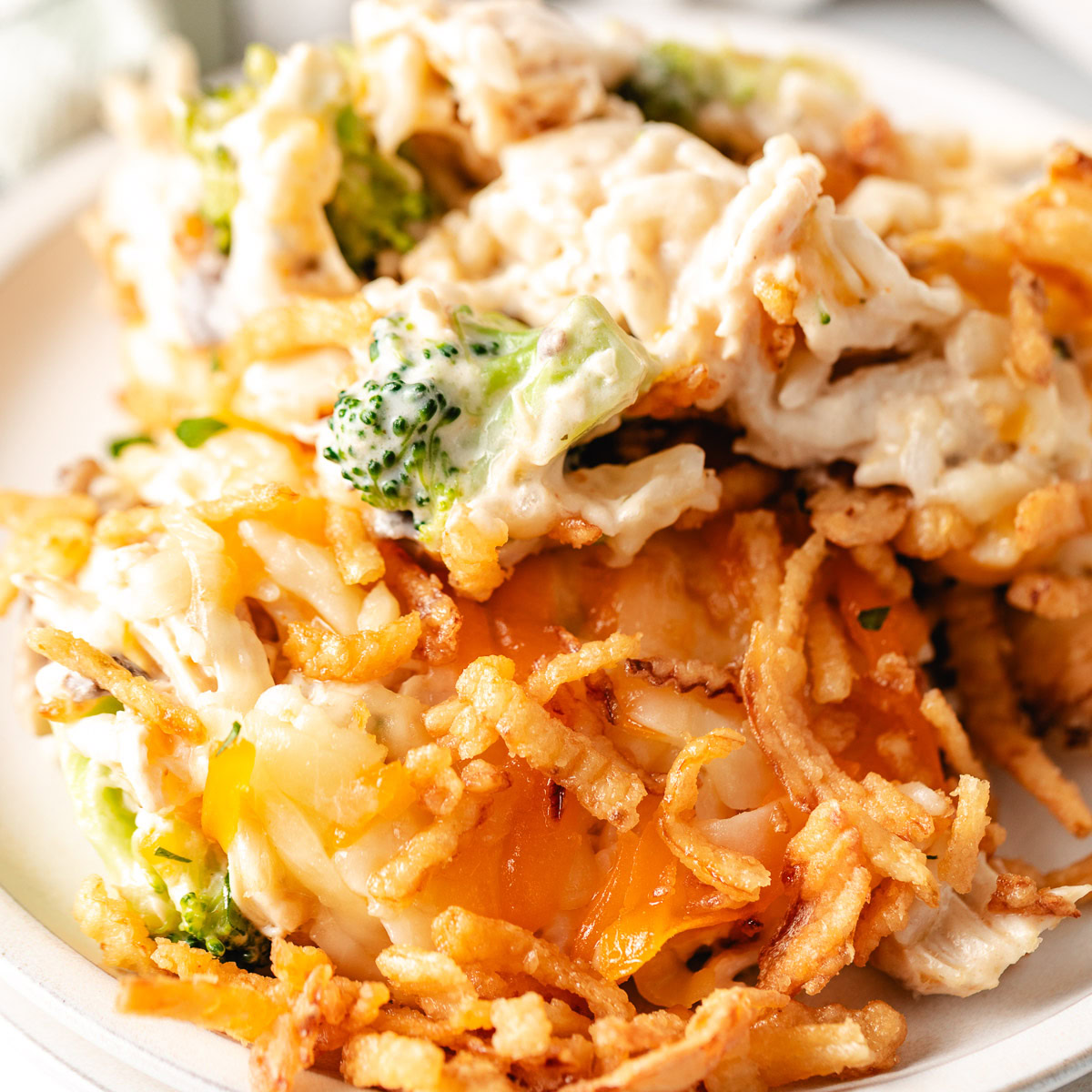 Chicken Mushroom Broccoli Casserole