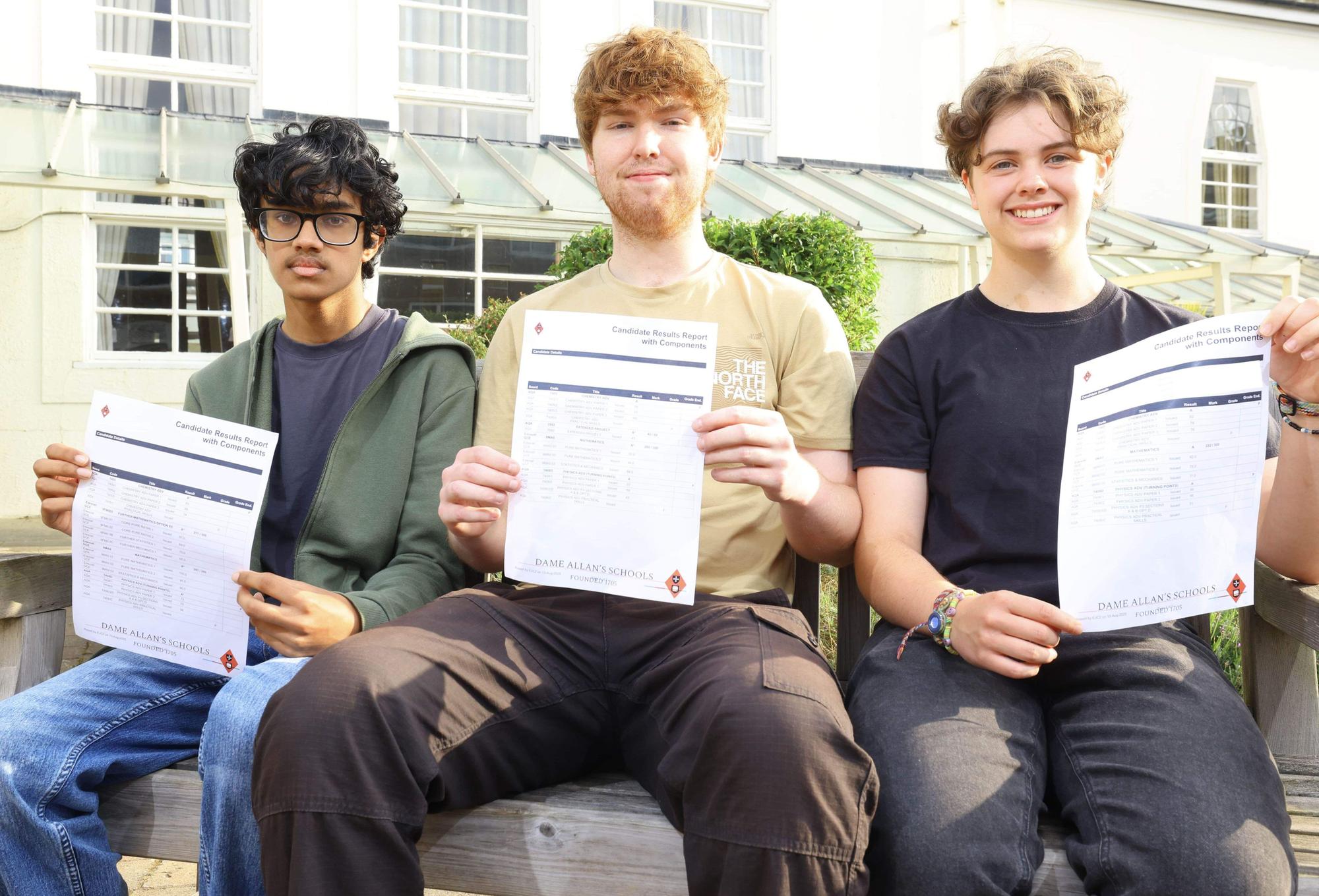 Students celebrate stellar A Level success at Dame Allan’s