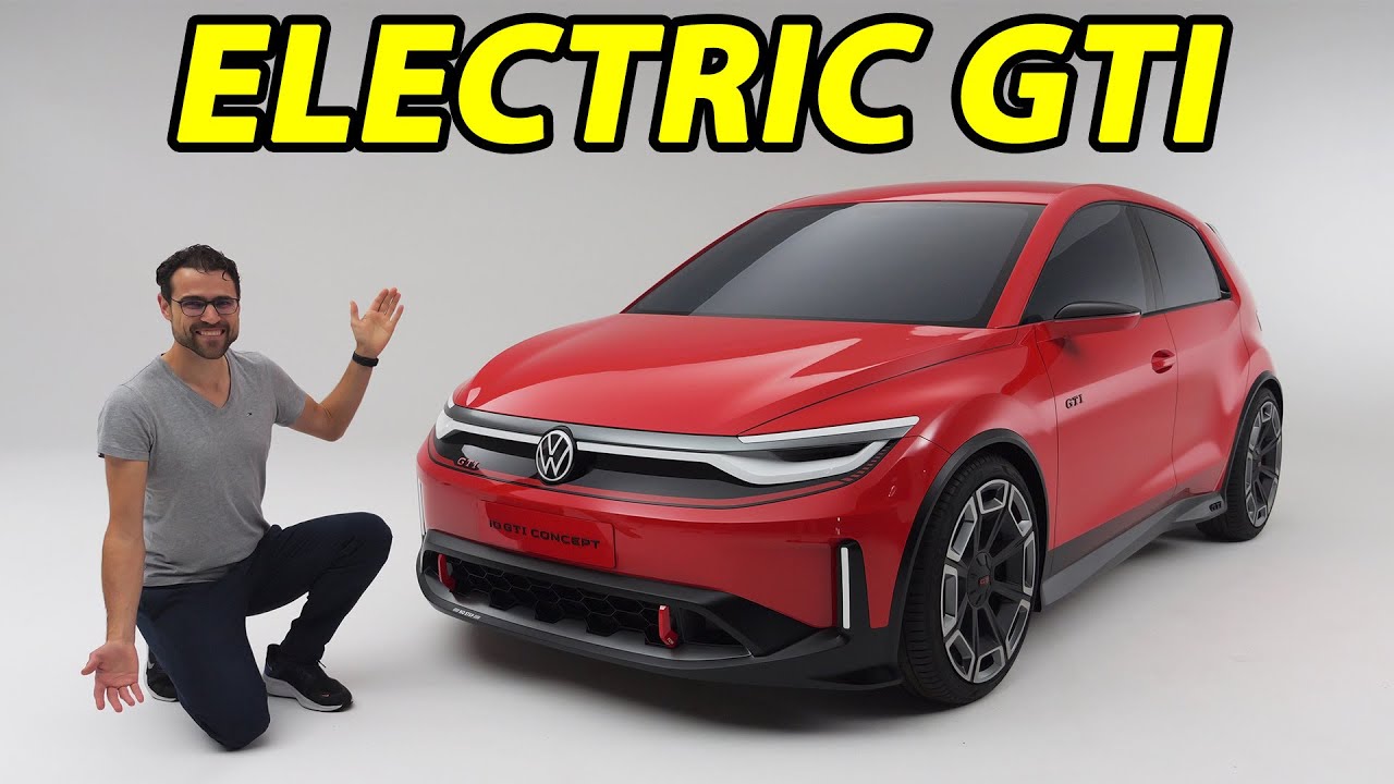 Volkswagen GTI Electric Reveal – First-Ever EV Hot Hatch from VW