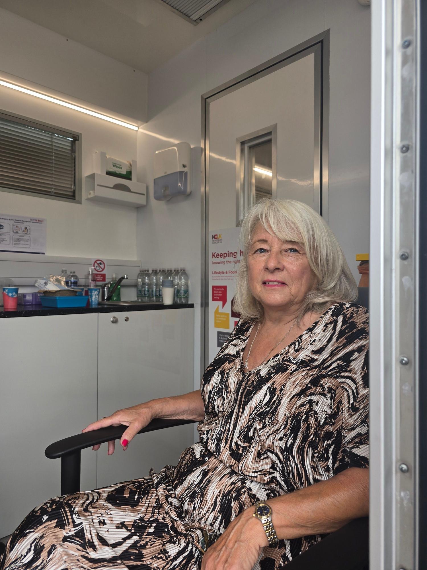 Mobile cancer screening van comes to Sheffield