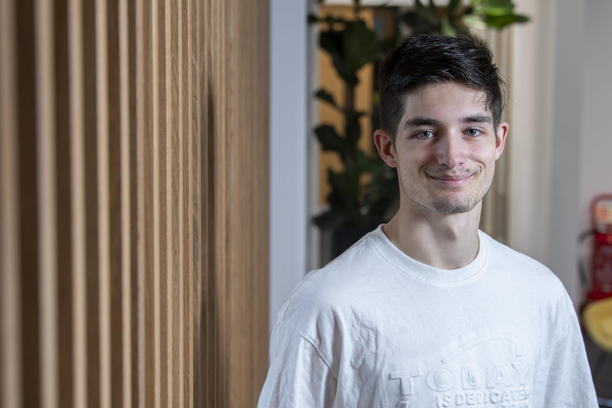 T Level course secures Nelson and Colne College student his dream job