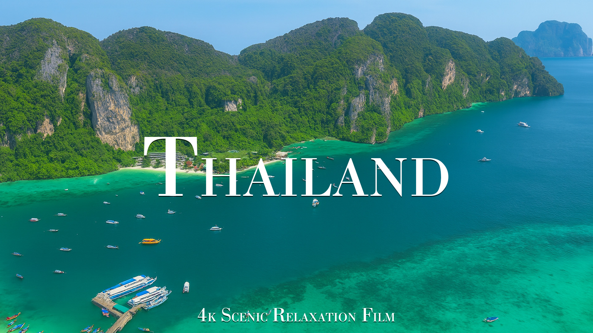 From Islands to Coast – Thailand Seen from Above in 4K