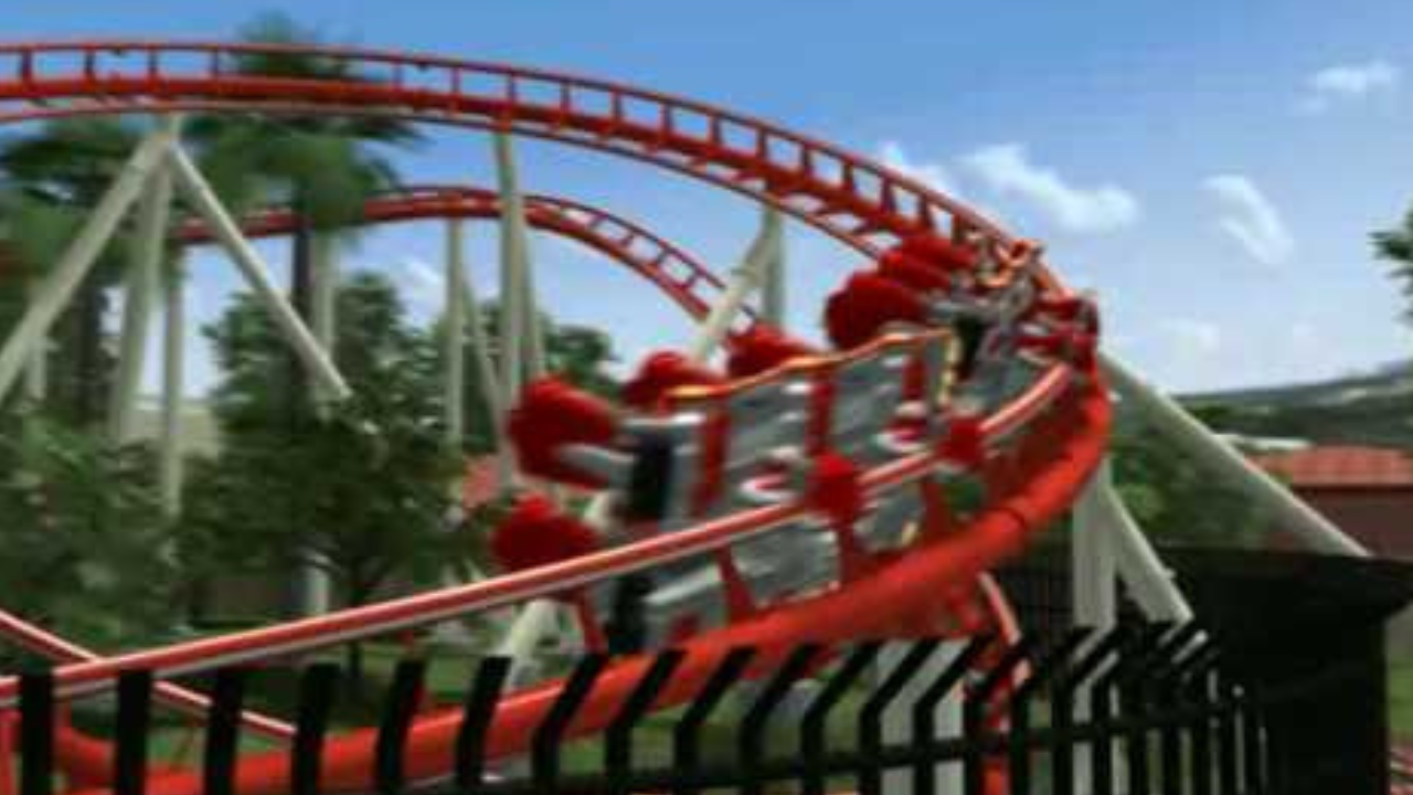 Hollywood Rip Ride Rockit Coaster | Virtual Ground View Experience at ...
