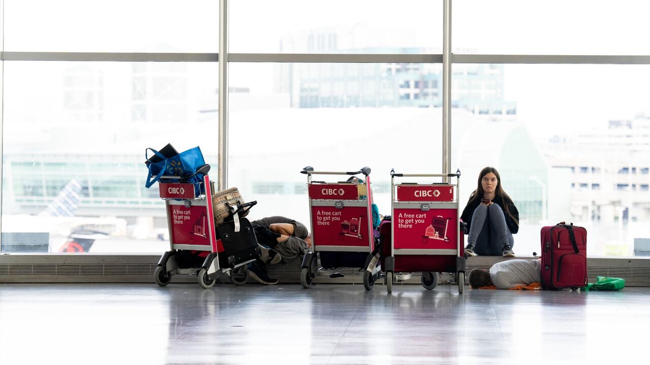 Inside Pearson airport as Air Canada prepares to ground flights while ...