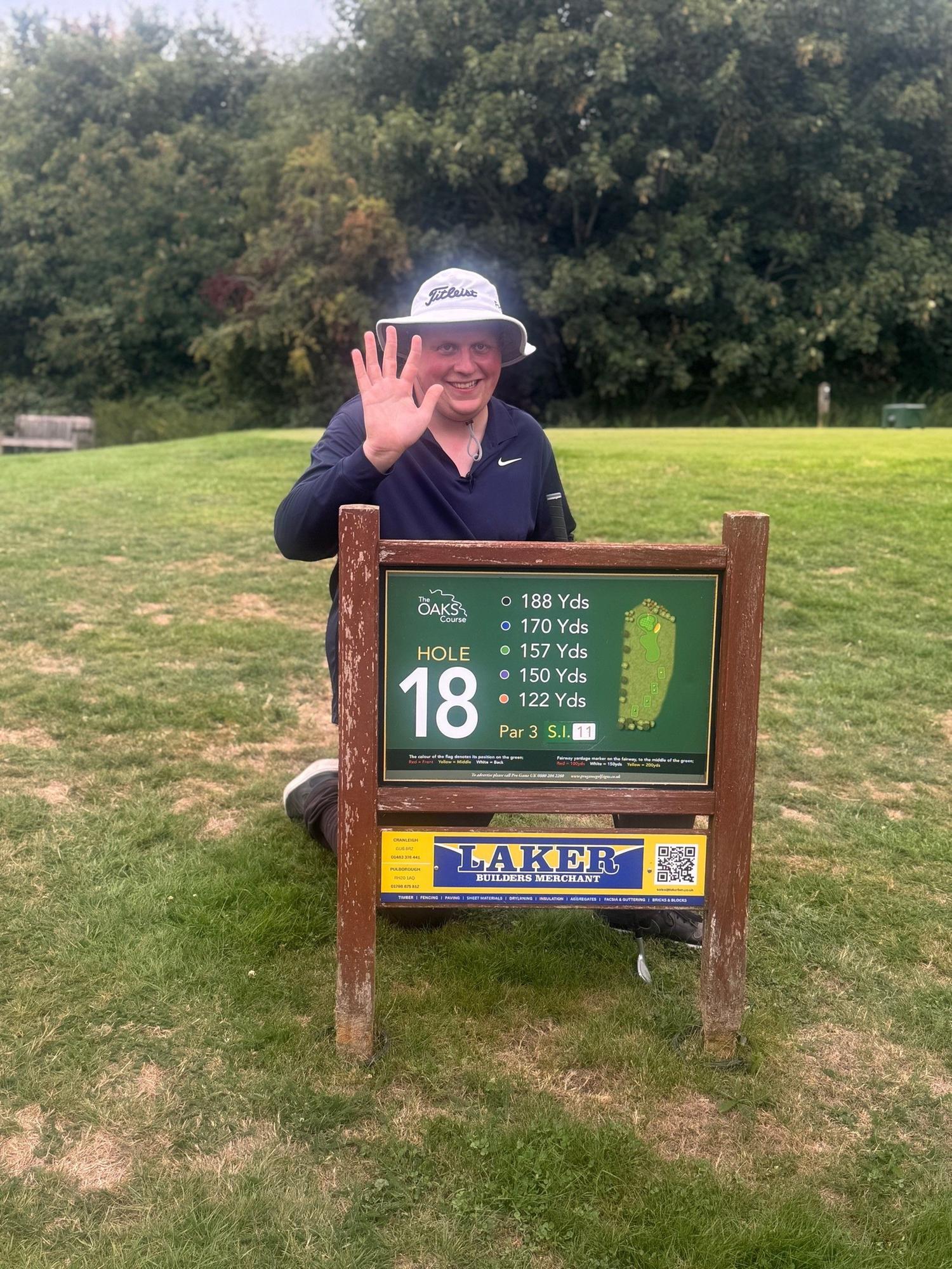Autistic golfer swings for Guinness World Record to champion inclusion