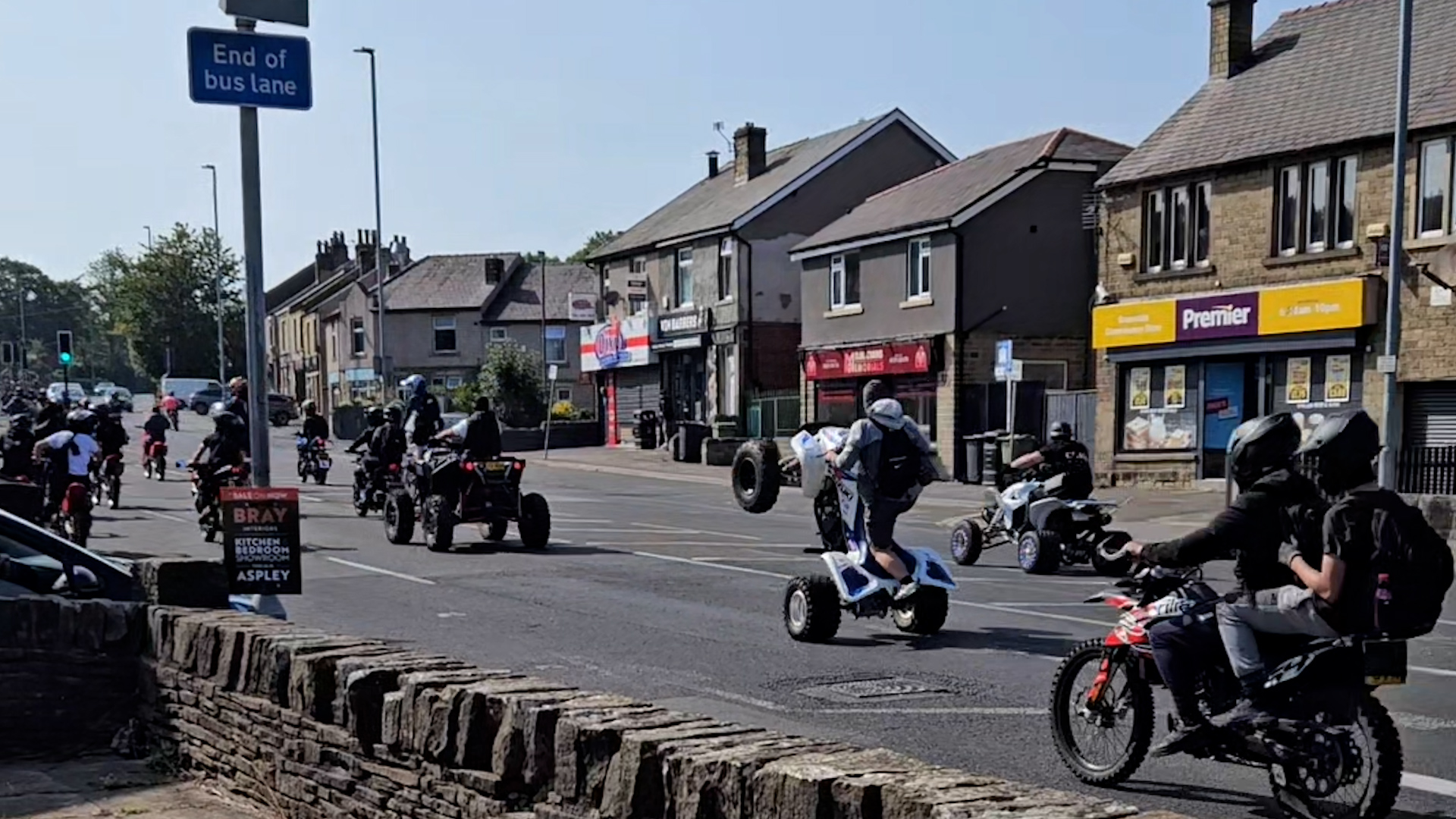 Pub landlord fed up as 'biker gang' terrorises residential street