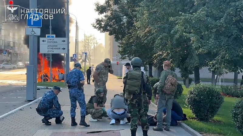 Trois blessés dans une explosion de drone dans la région de Belgorod en ...