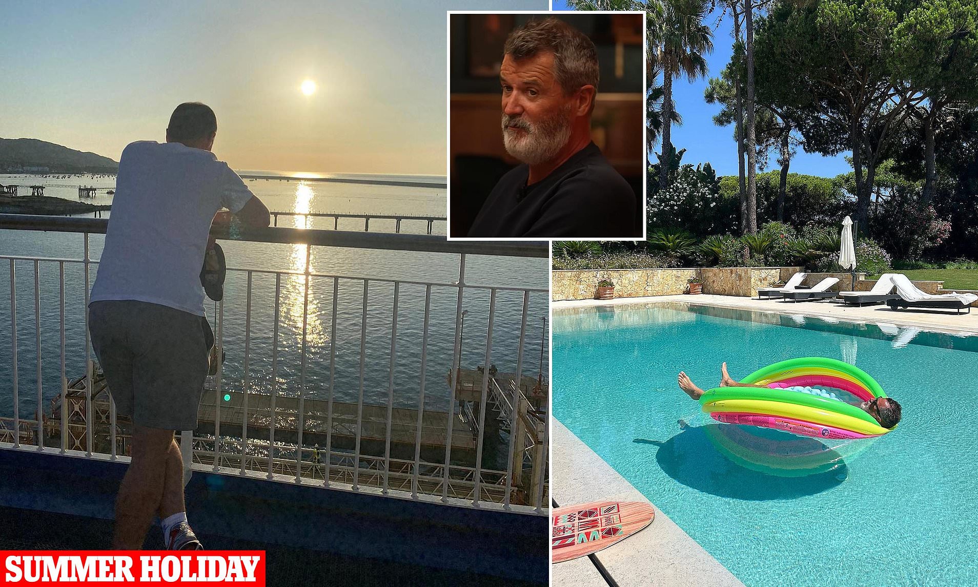 Roy Keane reveals how his summer cruise holiday almost descended into chaos