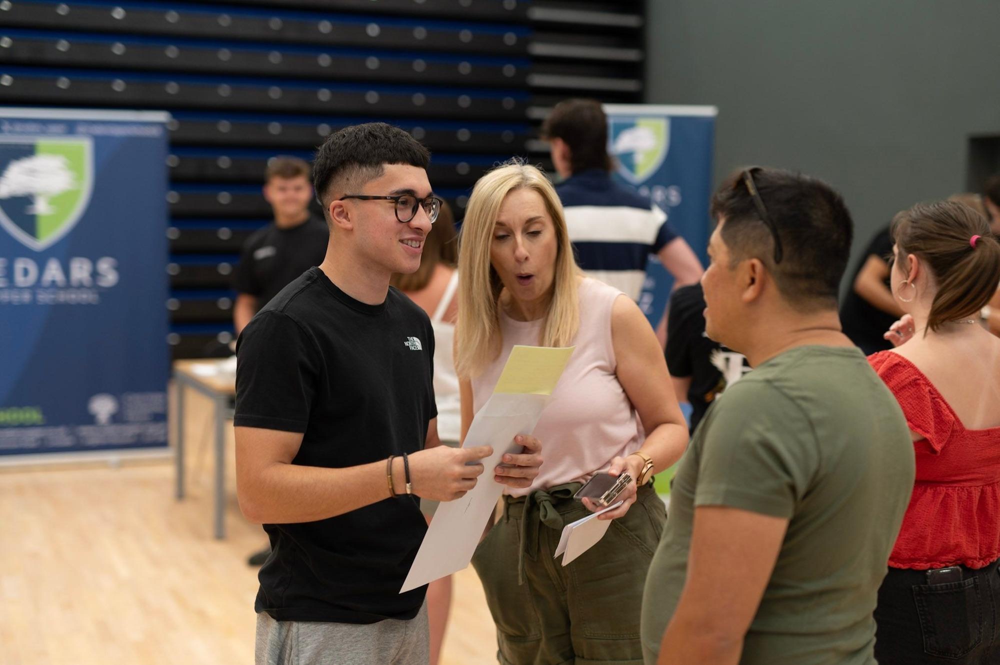 Cedars Upper School celebrates outstanding A Level results