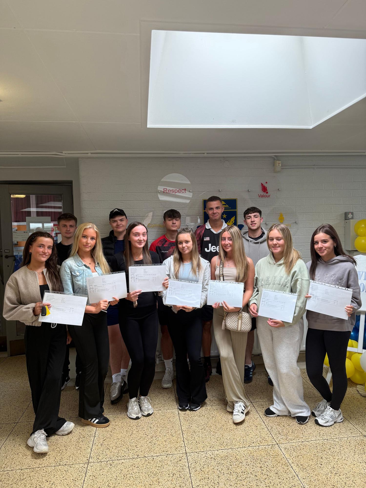 Larne High School celebrates outstanding A Level results