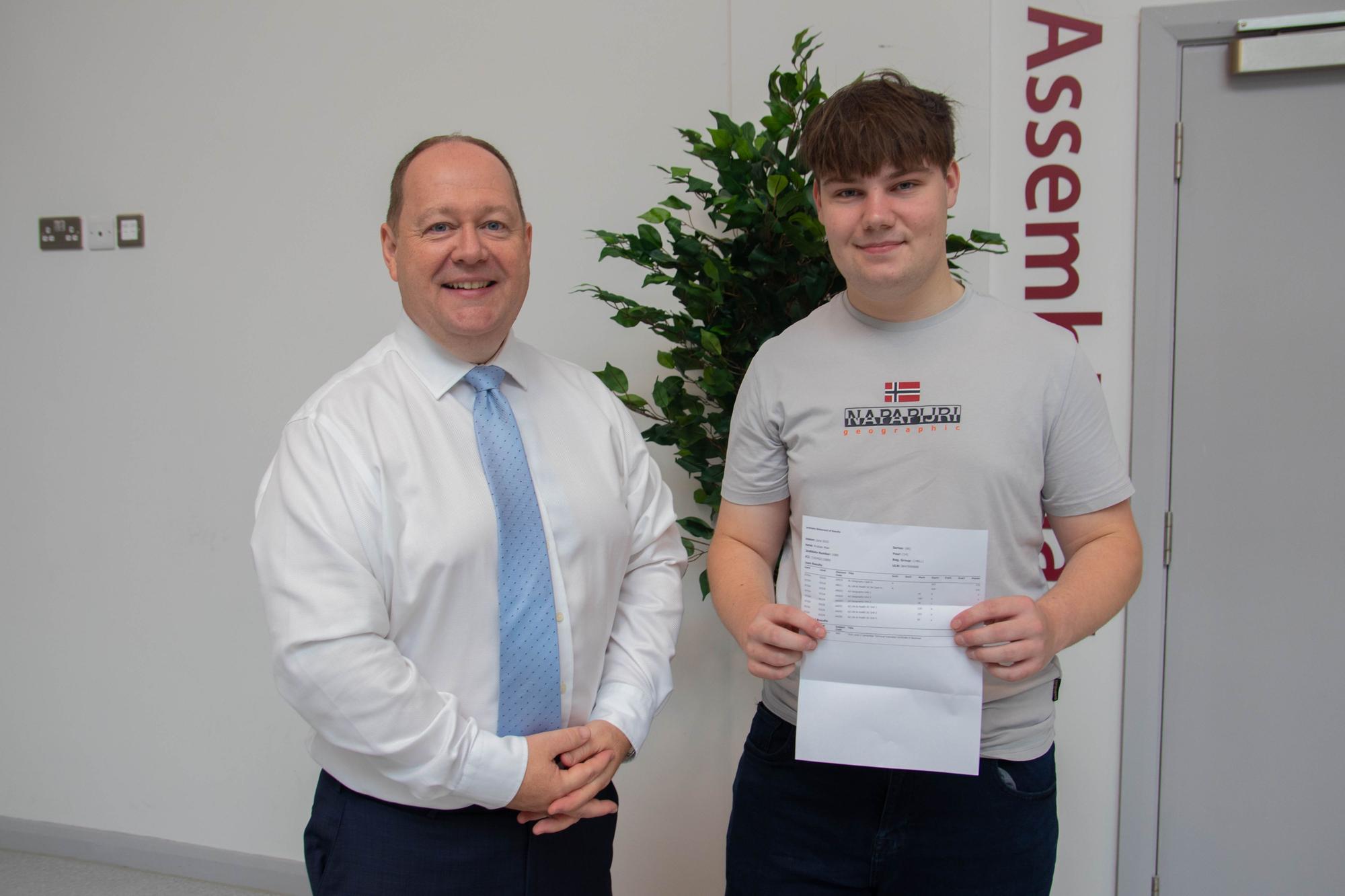 Ulidia Integrated College students delighted with 2025 A Level grades