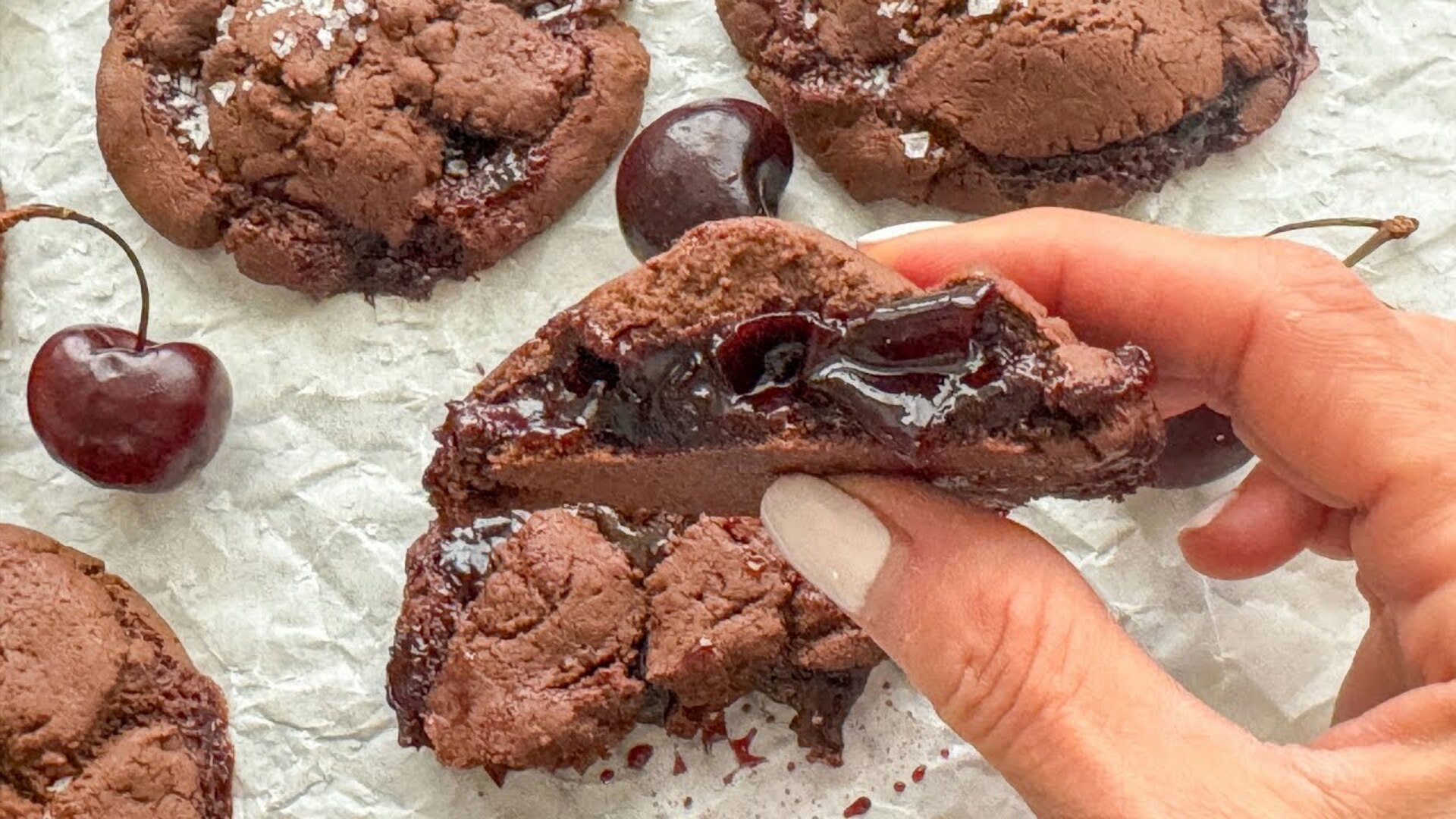 These Chocolate Cherry-Stuffed Cookies Bring A Sweet Flavor Combo To Life