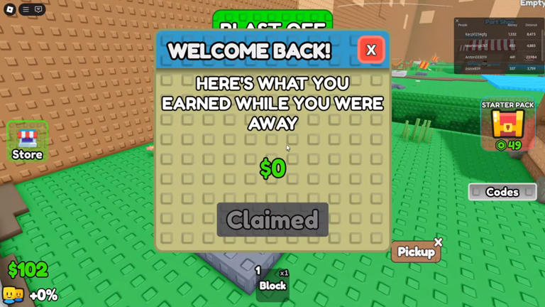 Build A Rocket Codes (October 2025)