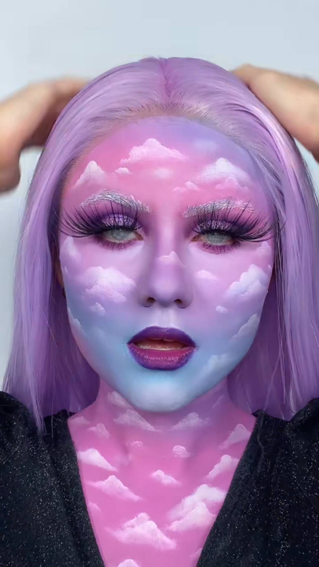 Dreamy Head in the Clouds Aesthetic