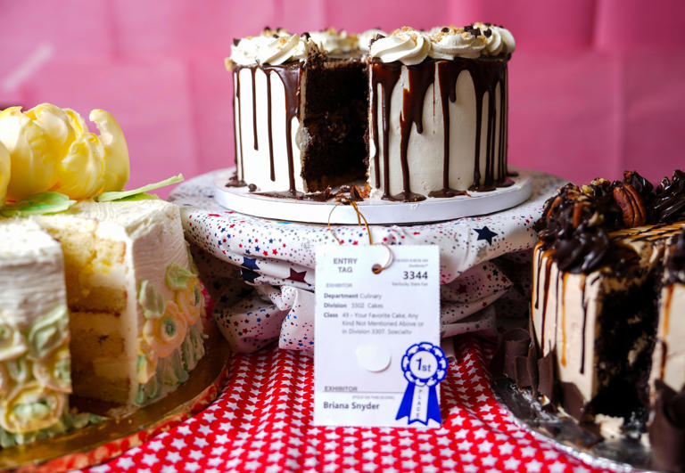 It's here! The 2025 Kentucky State Fair 'Your Favorite Cake' blue ...