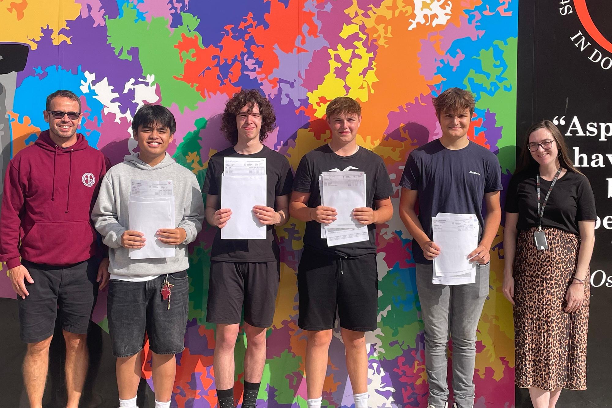 Successful first year of A Level results at St Oscar Romero
