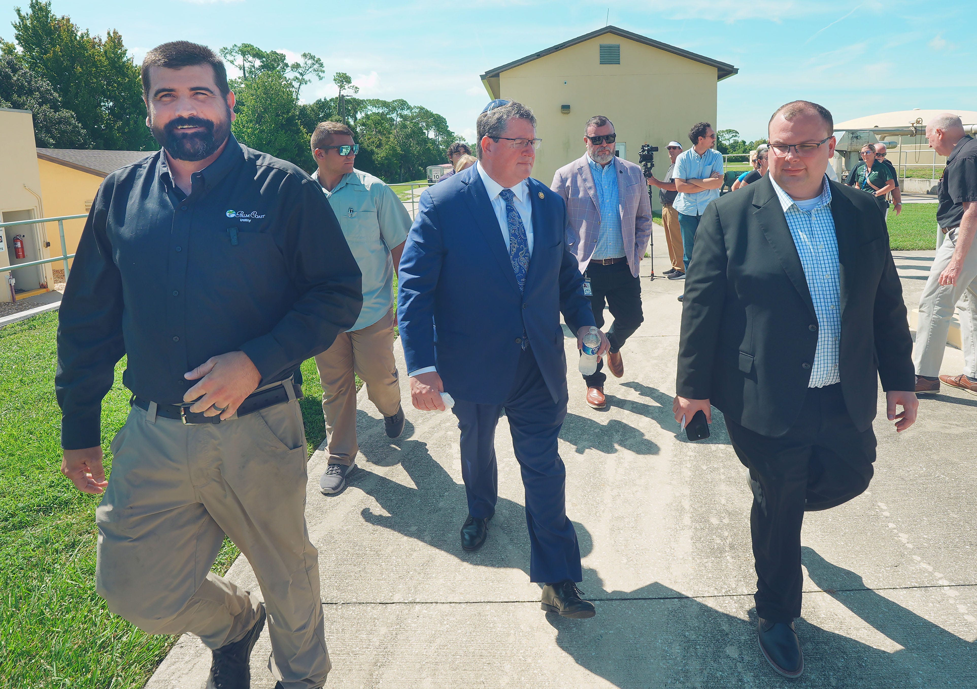 Palm Coast seeks Congressman Randy Fine's aid for wastewater treatment ...
