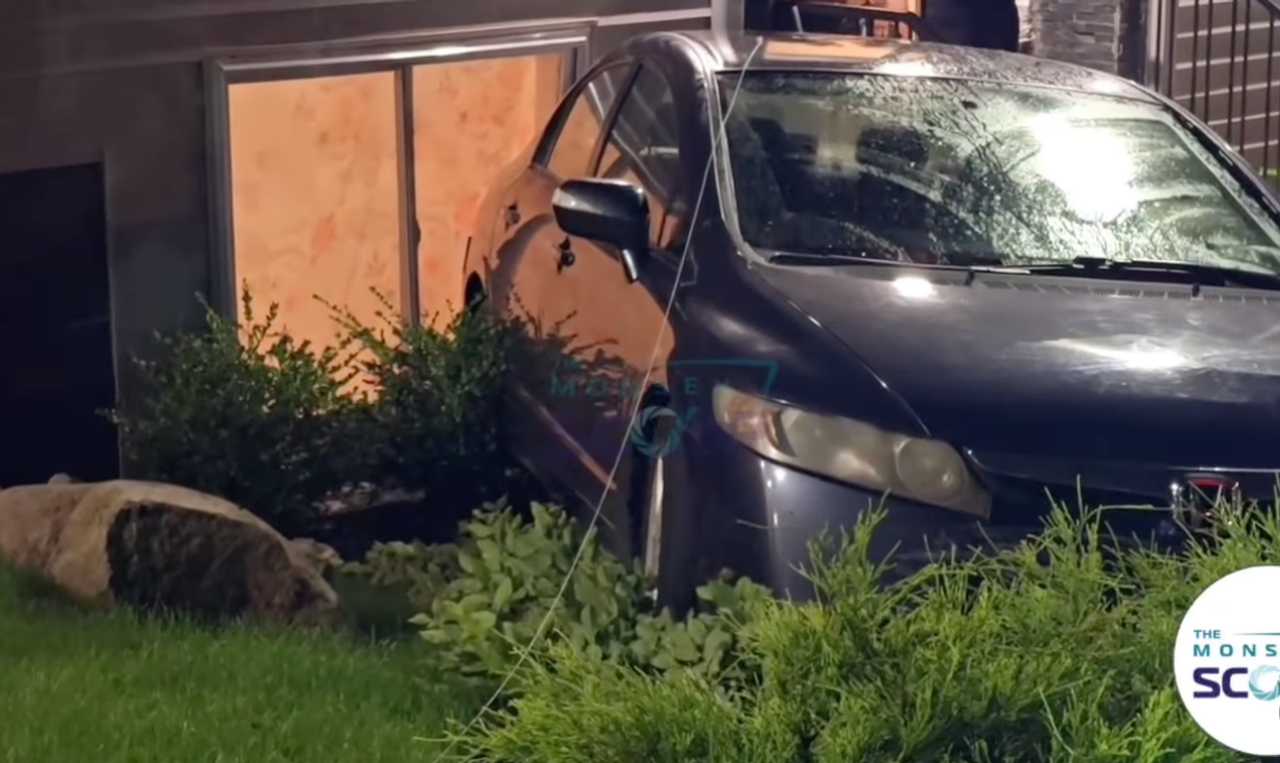 Car slams into apartment window, driver flees scene in Rockland County