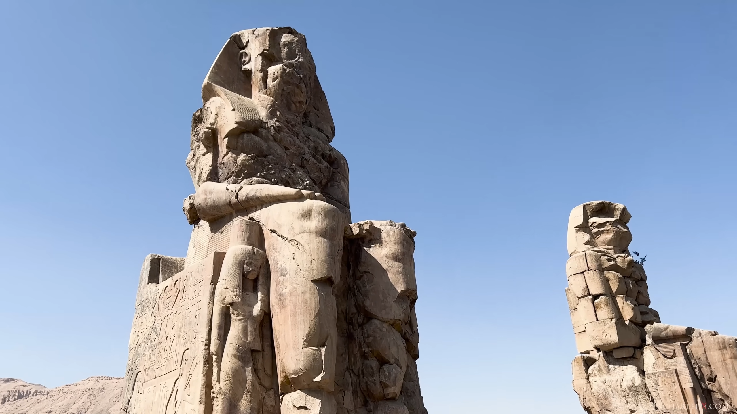 Egyptian 40 Granite Pillars and Megalithic Foundations