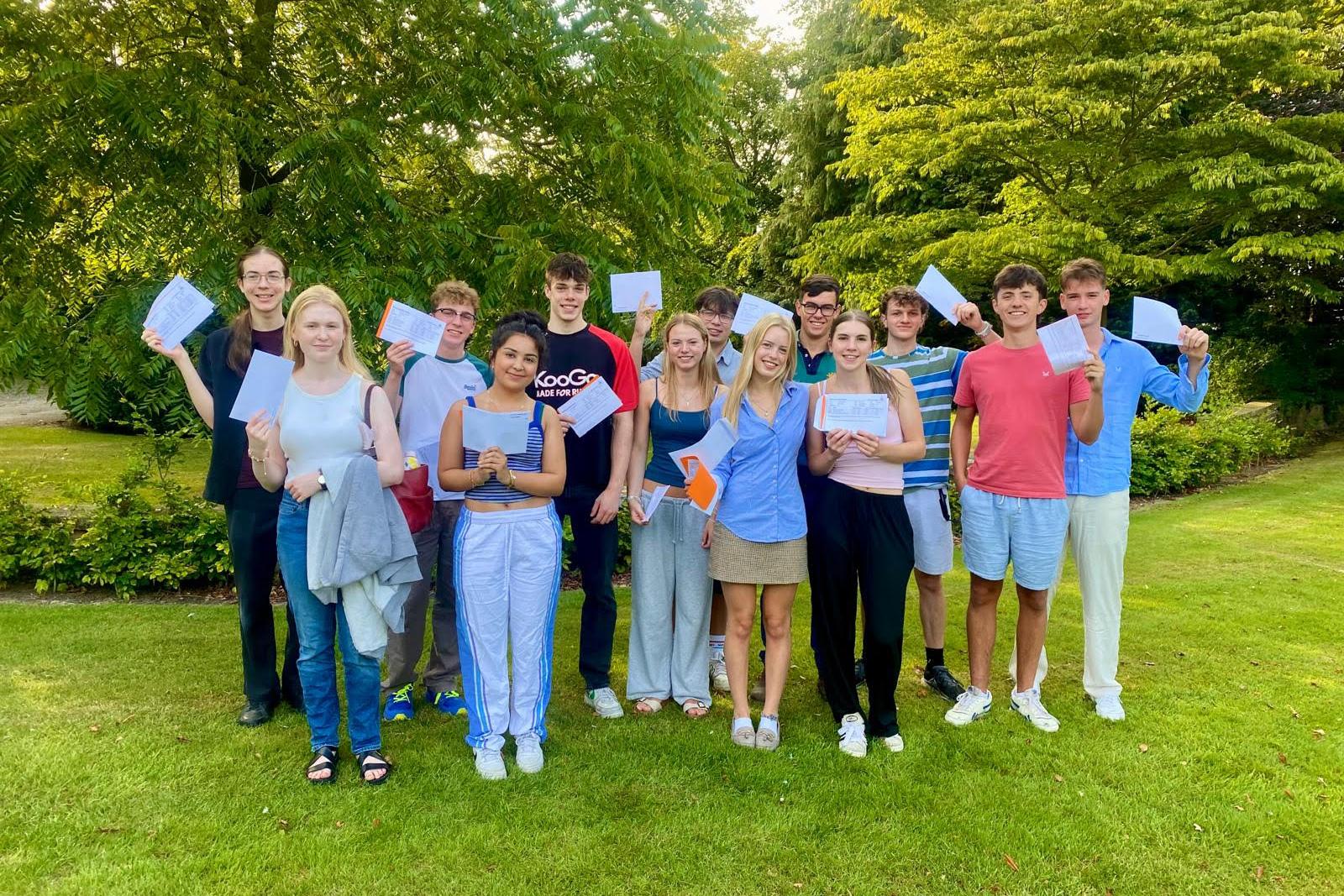 A-level results day in pictures: Students across the Harrogate District ...