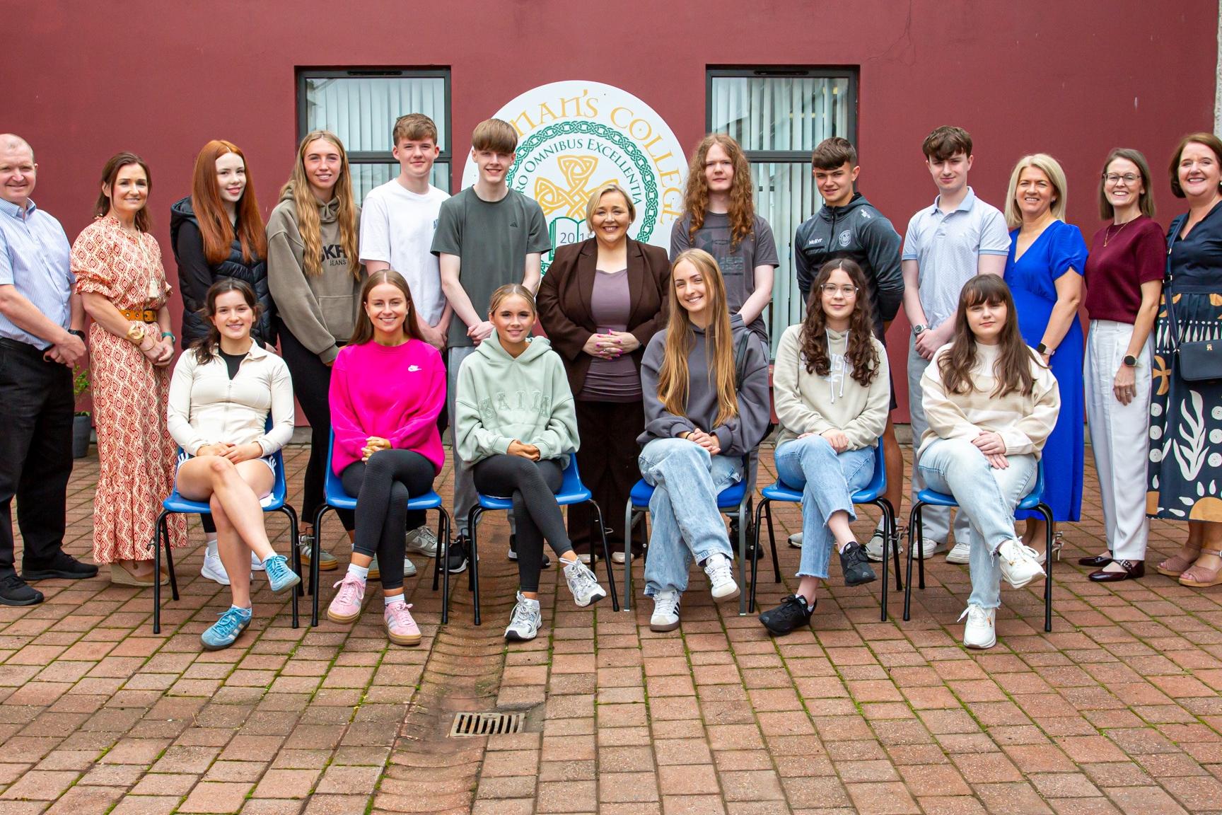 More than 100 A level pupils at St Ronan's College in Lurgan secure ...