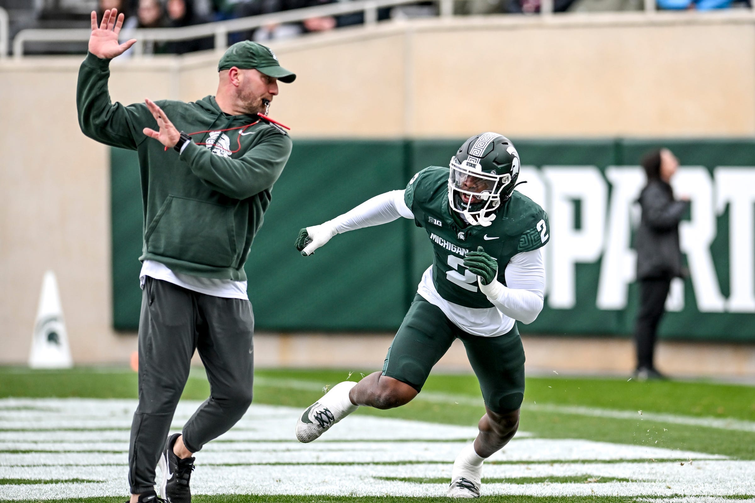 New MSU edge rusher is turning heads in practice, has 'some serious juice'