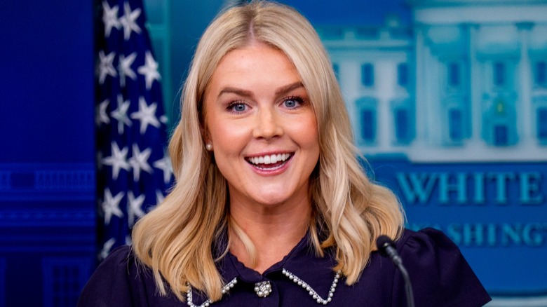 Karoline Leavitt Is Taking Back To School Season Too Literally In Outdated Uniform 'Fits