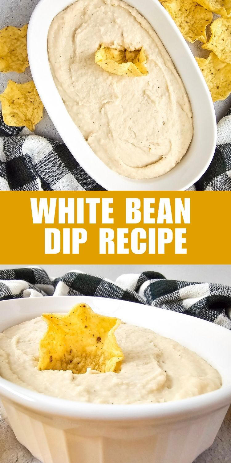 Easy 5-Minute White Bean Dip Recipe (Healthy & Creamy)