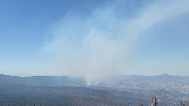 Evacuation levels lowered in Crook County for the Pine Fire