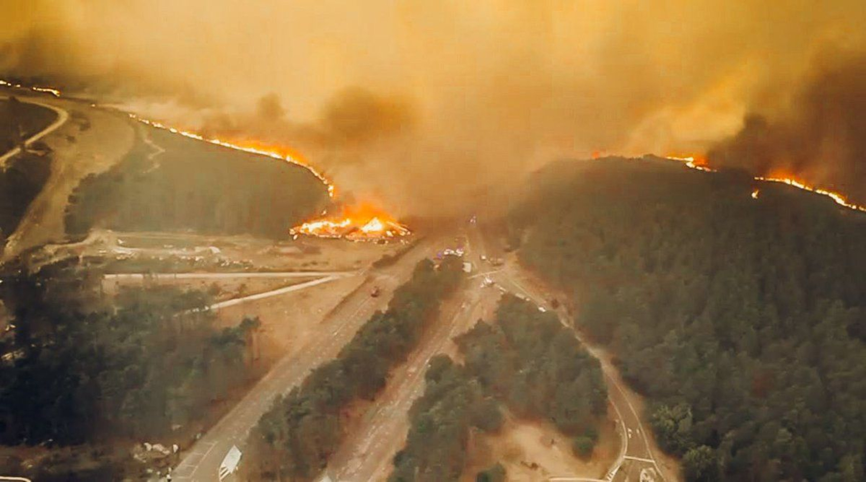 Cómo los incendios en Galicia y León han puesto a España en la cima de la contaminación