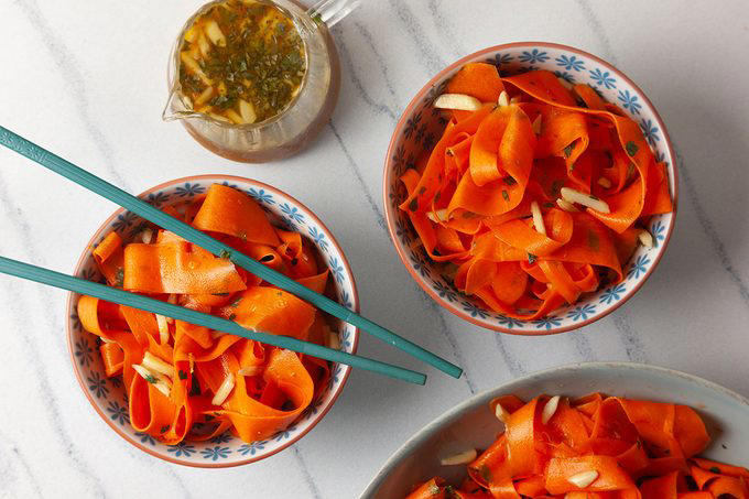 Carrot Ribbon Salad
