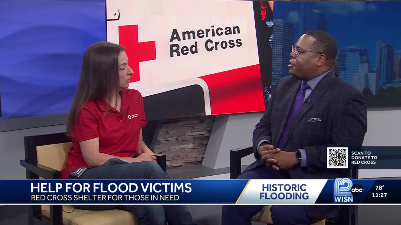 Red Cross continues to help those impacted by historic flooding,