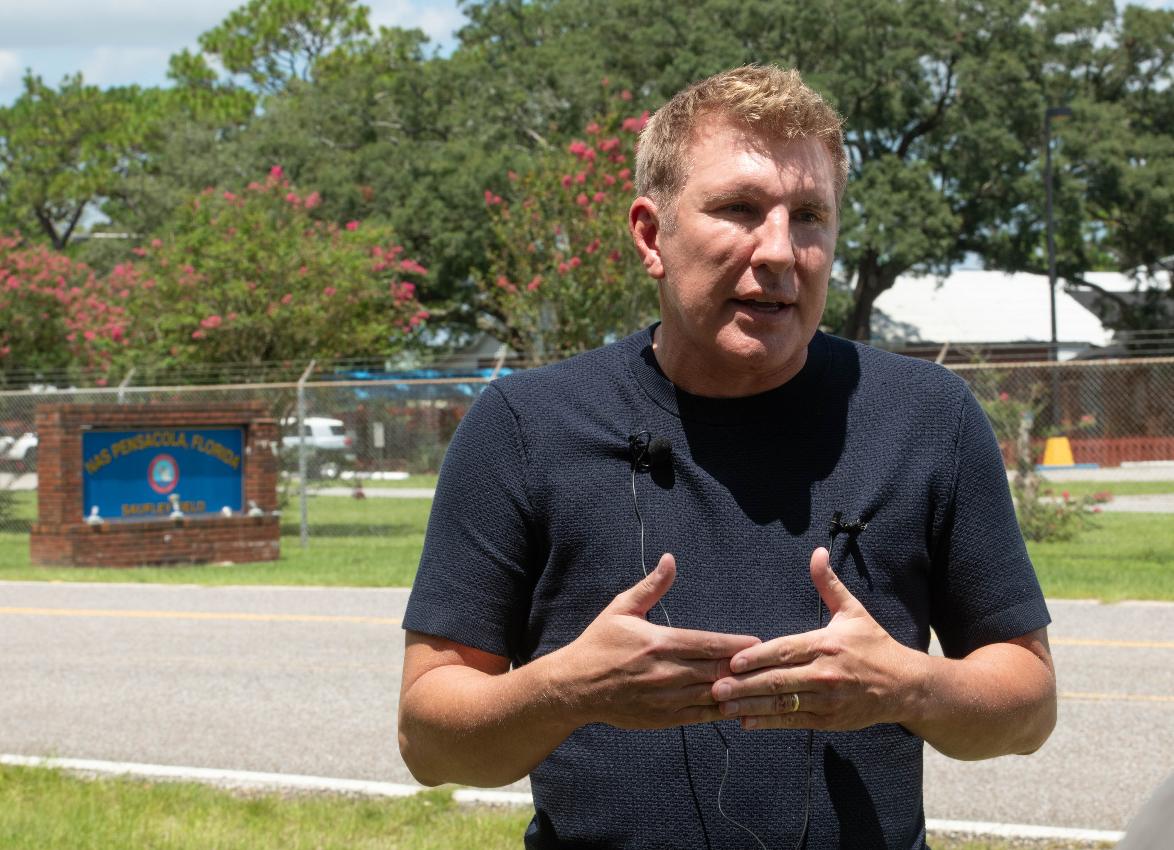 Reality TV star Todd Chrisley back at prison camp in Pensacola, but not ...