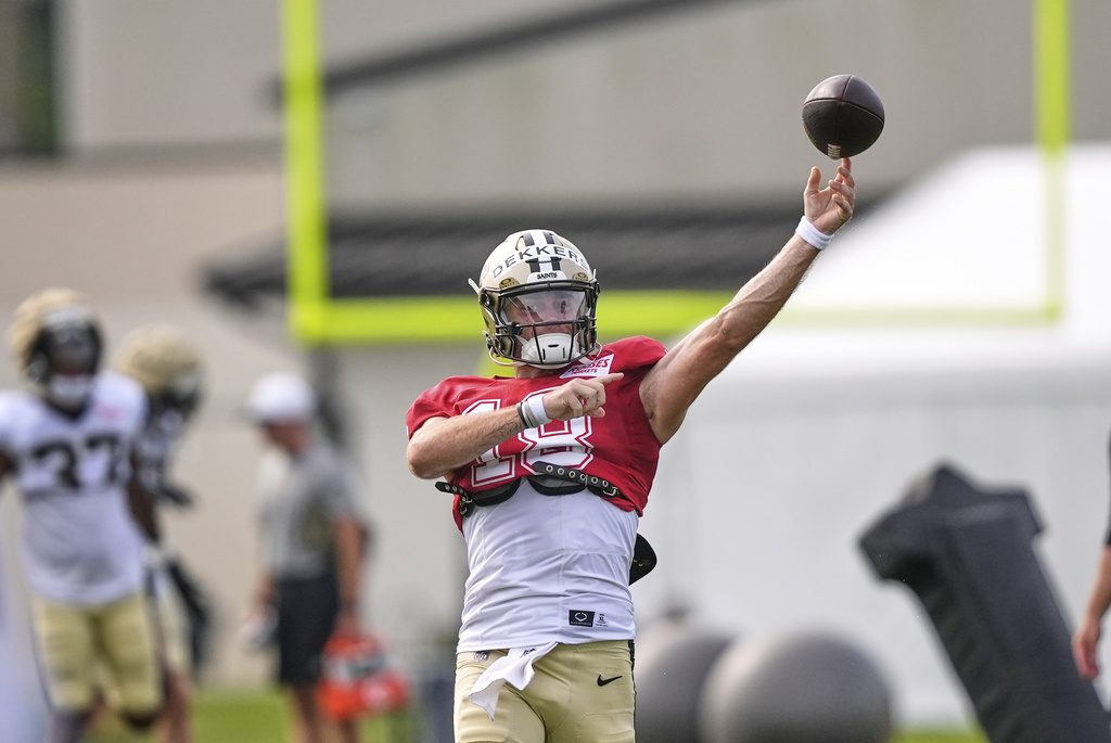 Saints sign defensive end Jeremiah Martin and waive rookie QB Hunter ...