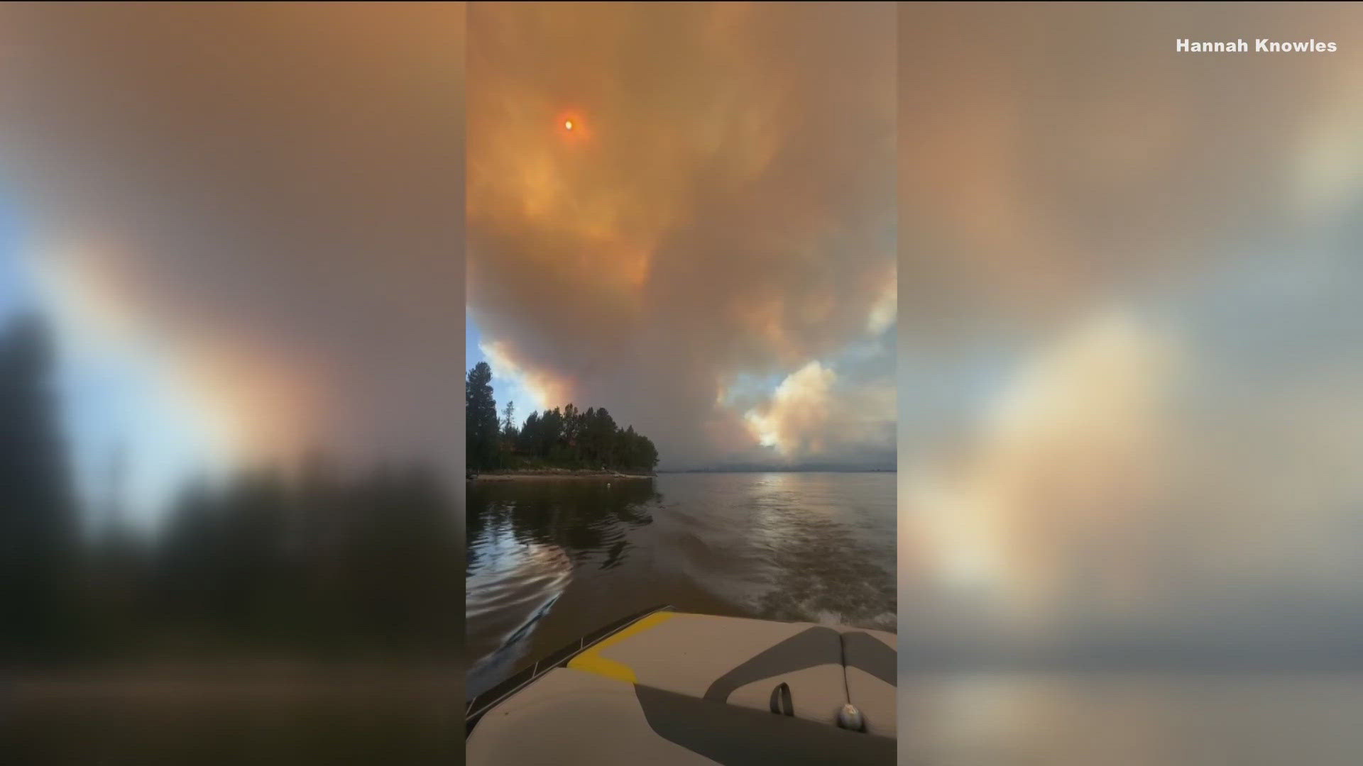 Rock Fire burning near Cascade approaches close to 2,000 acres