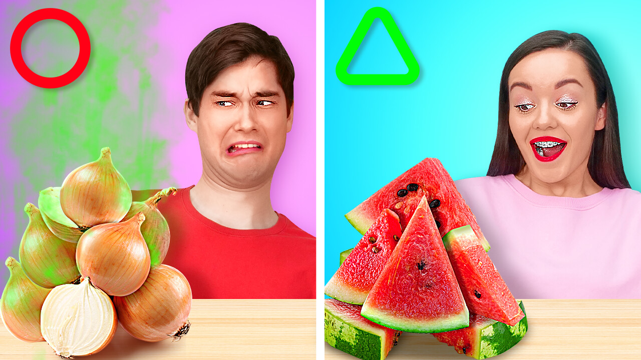 Impossible food challenge for 24 HOURS || Eating Totally Unbelievable ...
