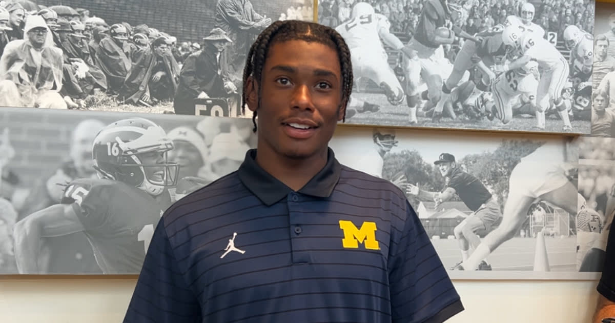 WATCH: Semaj Morgan, Dominic Zvada talk Michigan fall camp