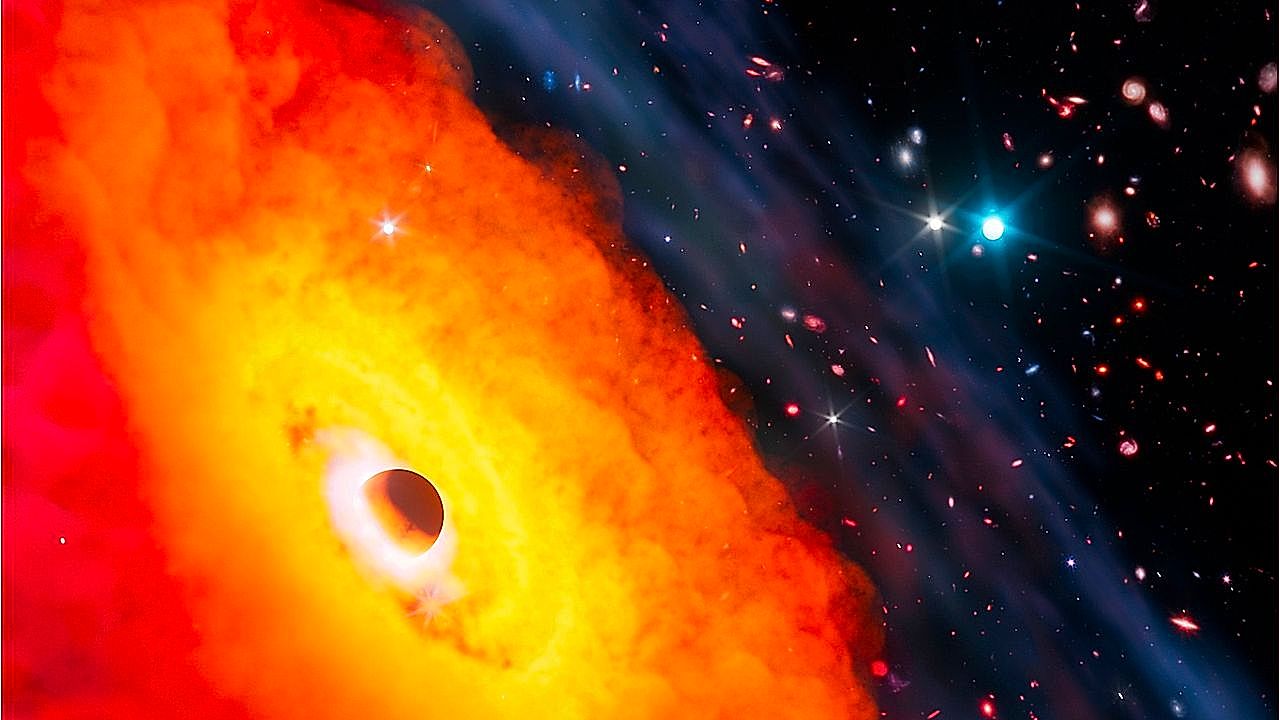 Scientists discover oldest-known black hole, formed 500 million years ...