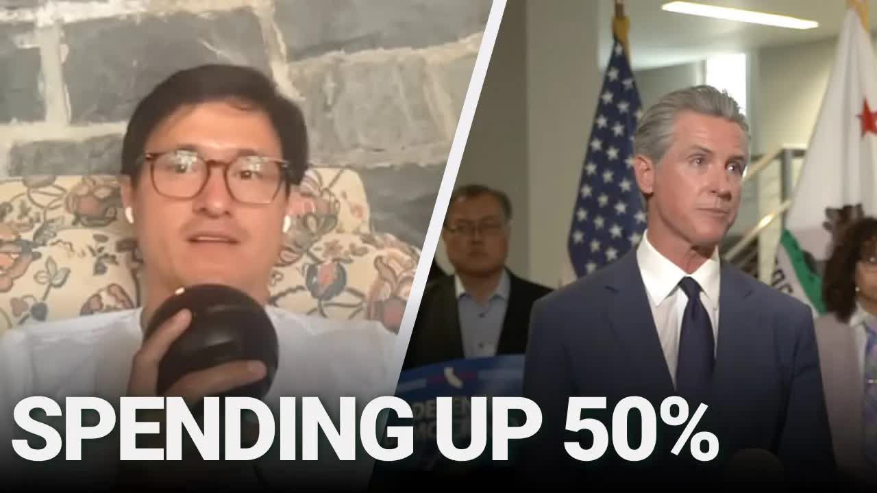 California spending up 50% per capita since 2019