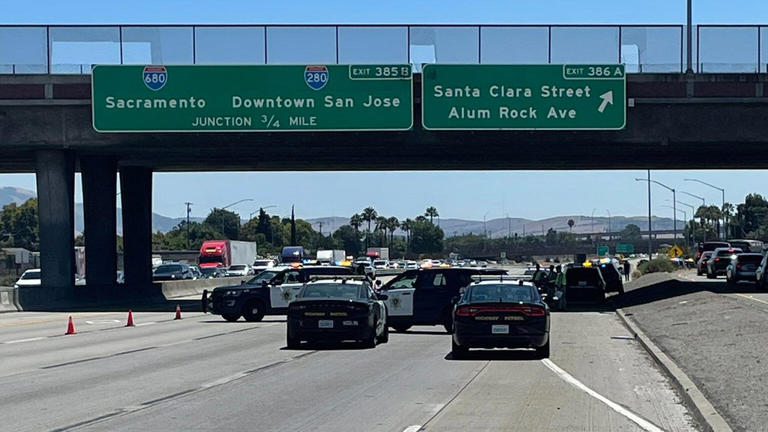 Pedestrian dies after falling from Highway 101 overpass in San Jose