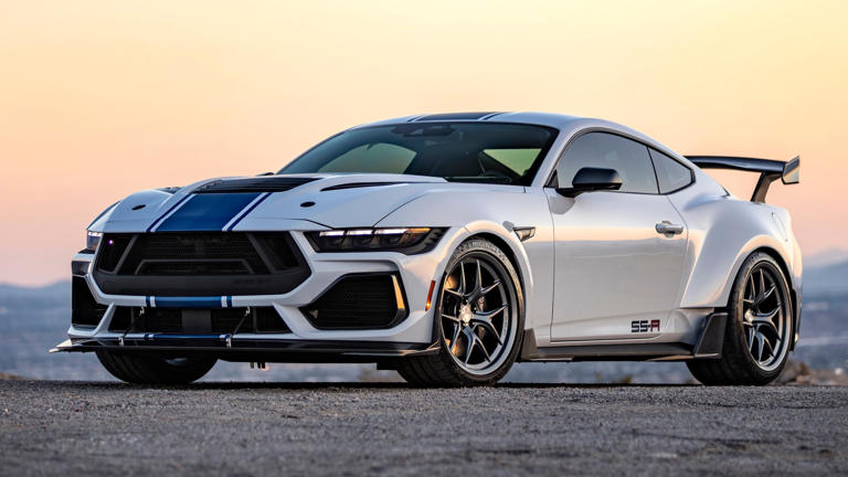 The Shelby Super Snake-R Takes Ford Mustang Dark Horse Handling to New ...