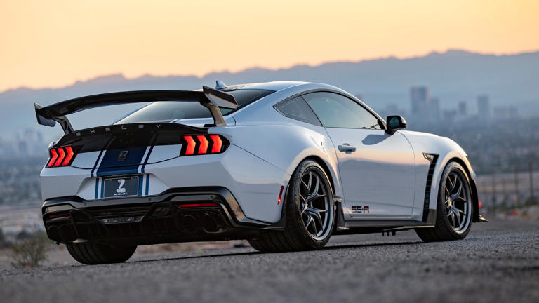 The Shelby Super Snake-R Takes Ford Mustang Dark Horse Handling to New ...