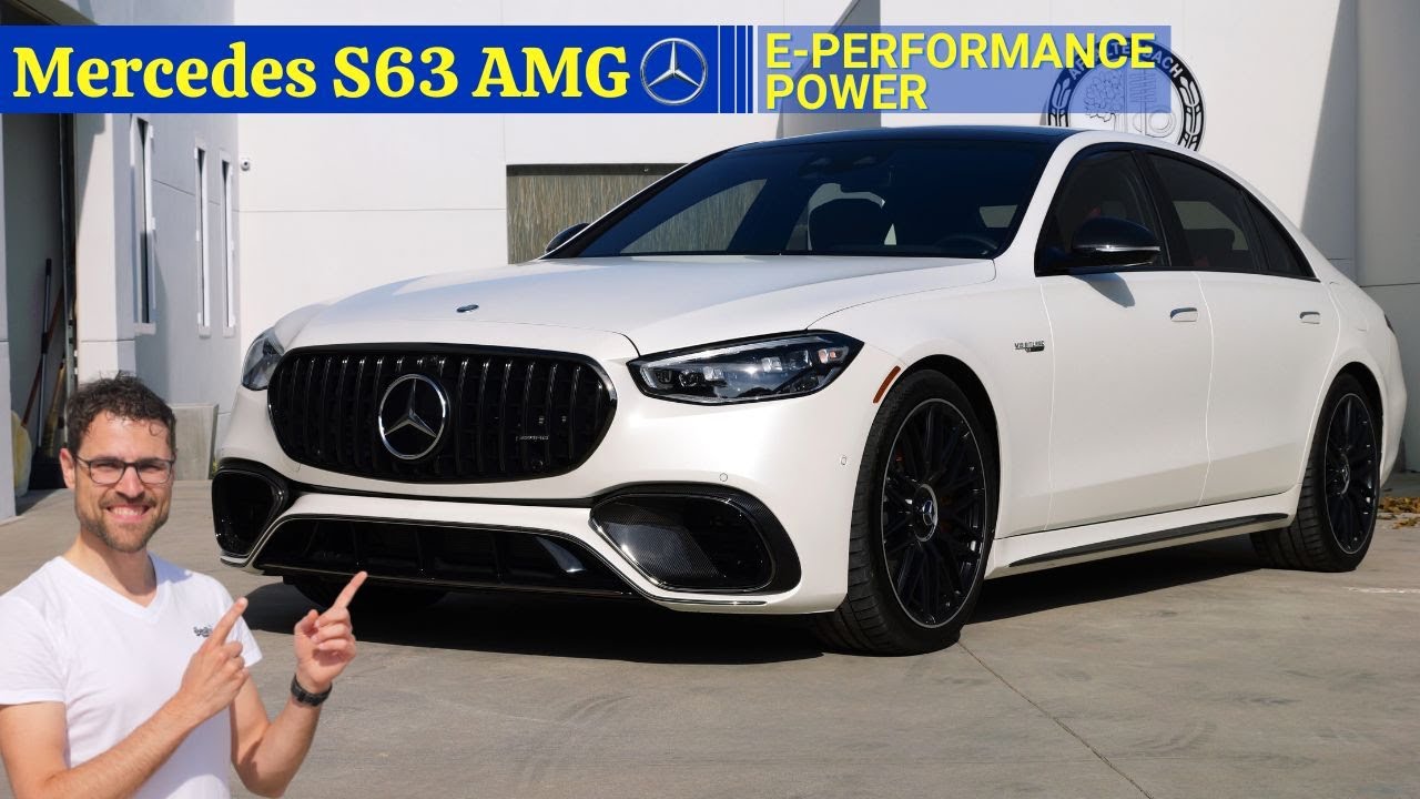 2024 Mercedes S63 AMG E-Performance Review – Electrified V8 Luxury Power