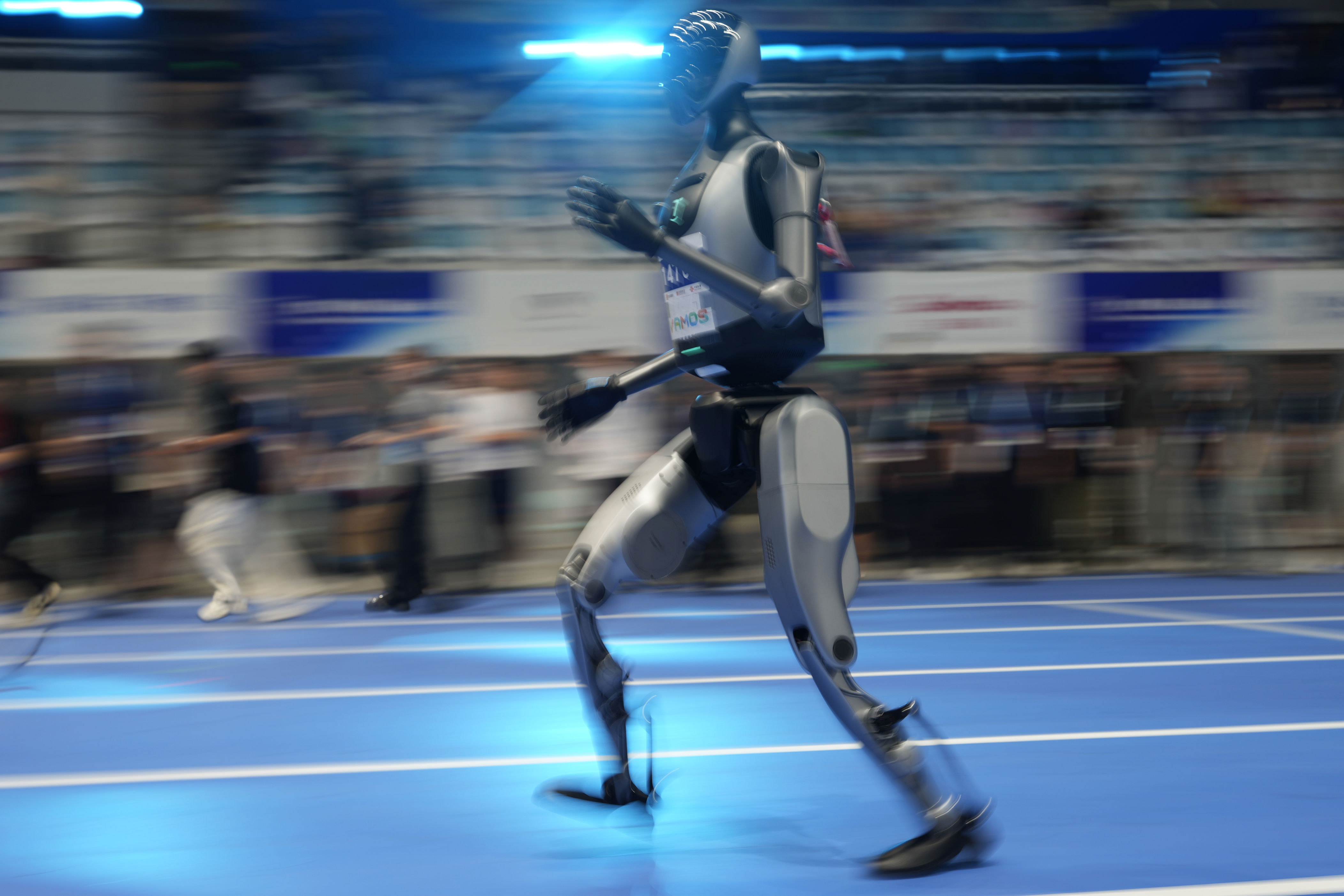 First World Humanoid Robot Games open with hip-hop, martial arts