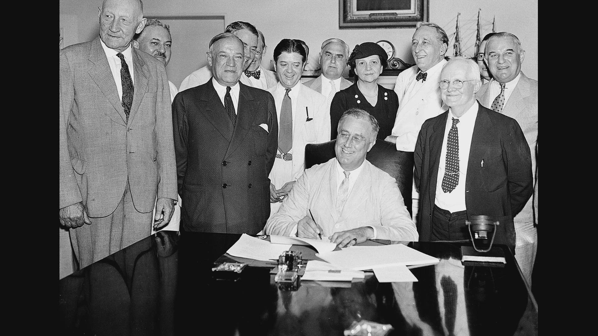 Social Security became law of the land 90 years ago today