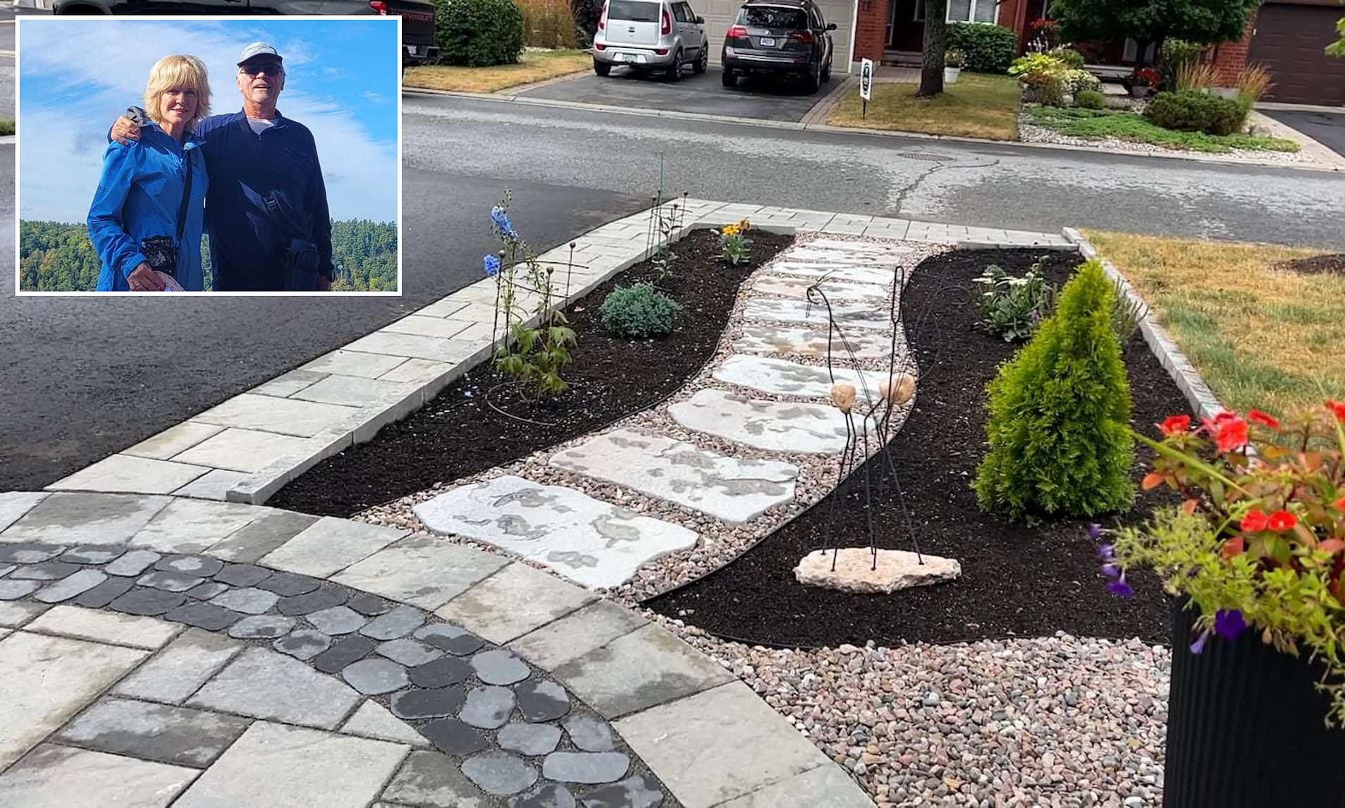 Couple's stunning $30k garden must be ripped out after neighbor complained